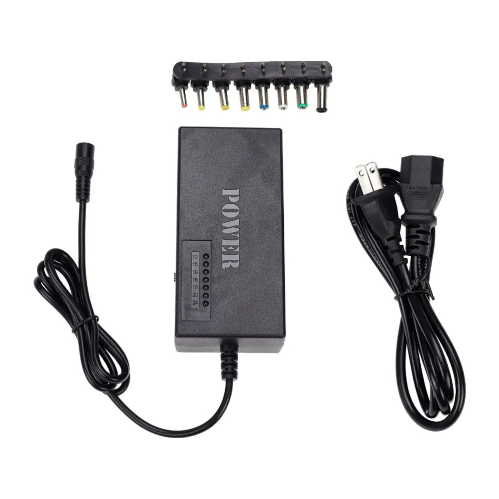 Universal 96W PC Adapter With Multiple Voltage Options For Laptop ...