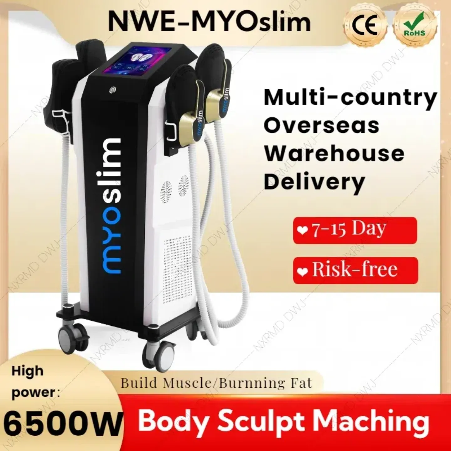 EMS MYOslim EMSculpting Electro Magnetic Stimulation Body Sculpting And ...