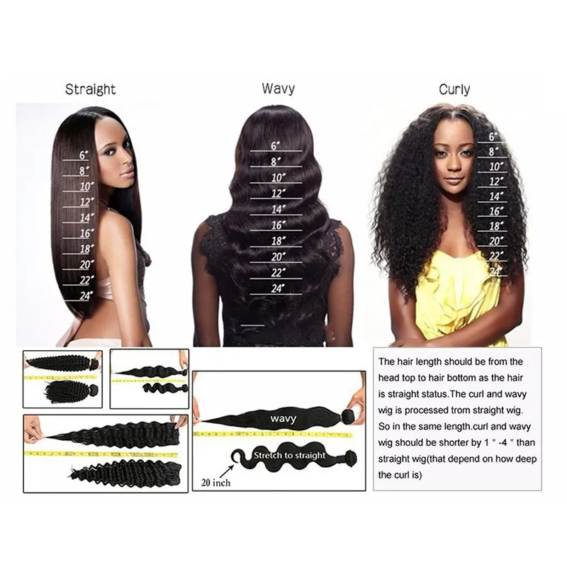 250 Density Deep Wave 360 Full HD Lace Front Human Hair Wig, Pre ...