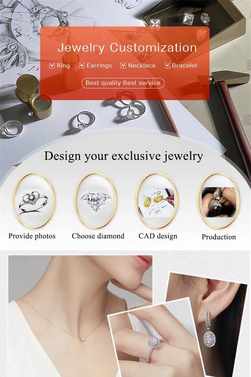 34mm 7-Piece Emerald Shape Sterling 925 Silver Half Band Moissanite ...