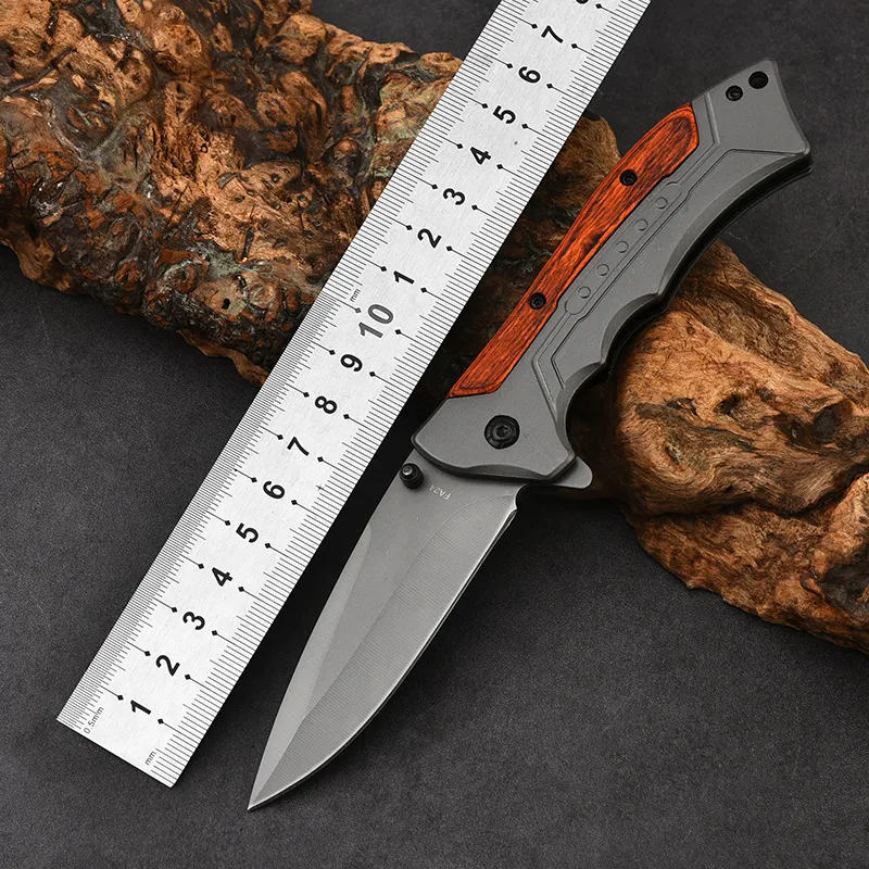 FA24 Pocket Folding Knife with 5CR13MOV Blade Steel and Rosewood Handle ...