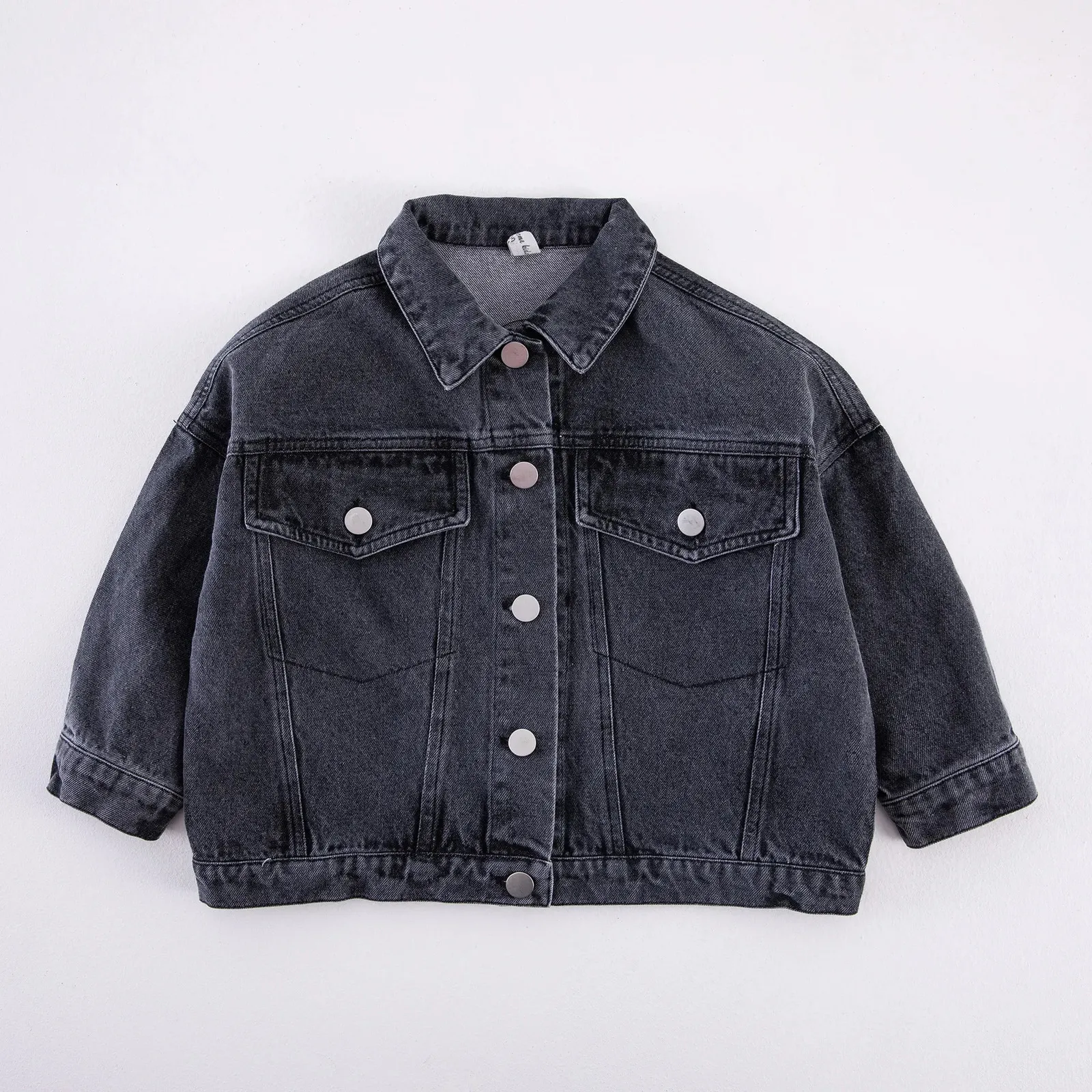Spring & Fall Denim Jackets for Boys and Girls, Casual All-Match Kids ...