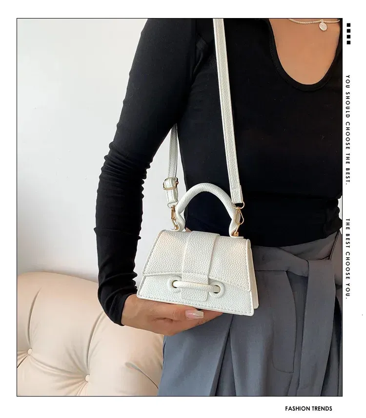 Trend Shoulder Bag Women's Solid Advanced Crossbody Bag Clutch Fashion ...