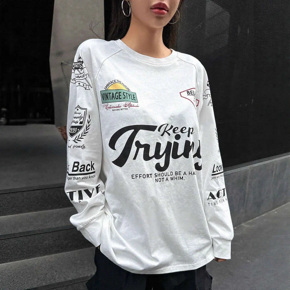 Beouady Summer 2025 New American Element Personality Street Style Loose ...