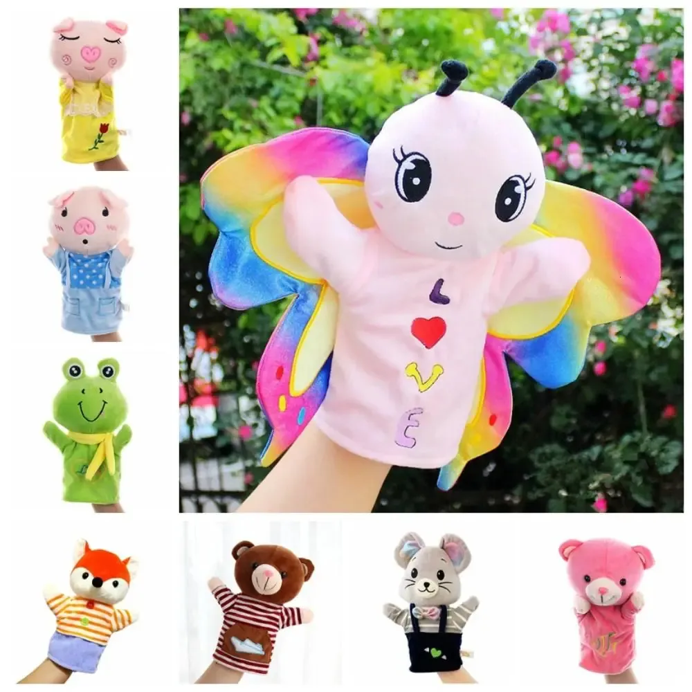 Stuffed Animal Plush Finger Puppets: Marine Animals Anime Doll Kawaii ...