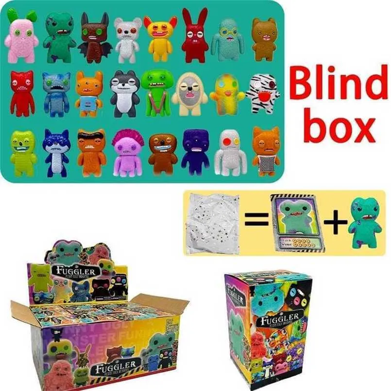 Fugglerss Monster Blind Box Series Character Anime Doll Model PVC Model ...