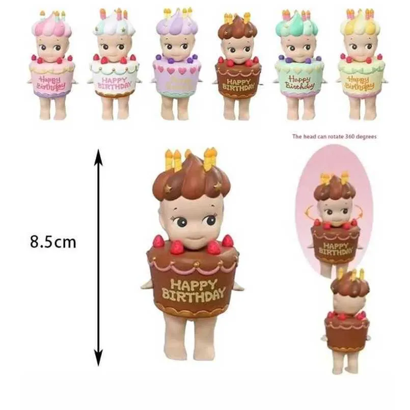 Angel Cake Toppers Kmart Series Blind Box Cute Hippers Doll Model For ...