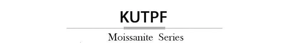 KUTPF 123 Carat Round Brilliant Cut Moissanite Diamond Wedding Rings ...