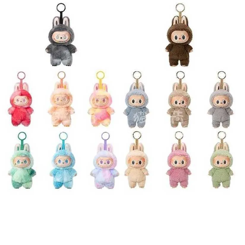 Labubu Blind Box 10cm Plush Doll 1st, 2nd, 3rd Generation Bubble Cloth ...