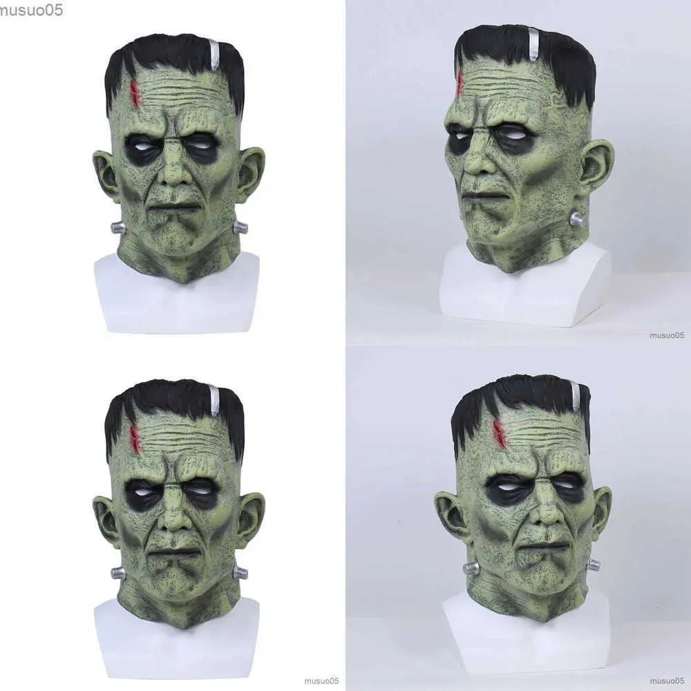 Frankenstein Devil Monster Cosplay Hannibal Lecter Mask Latex Anime ...