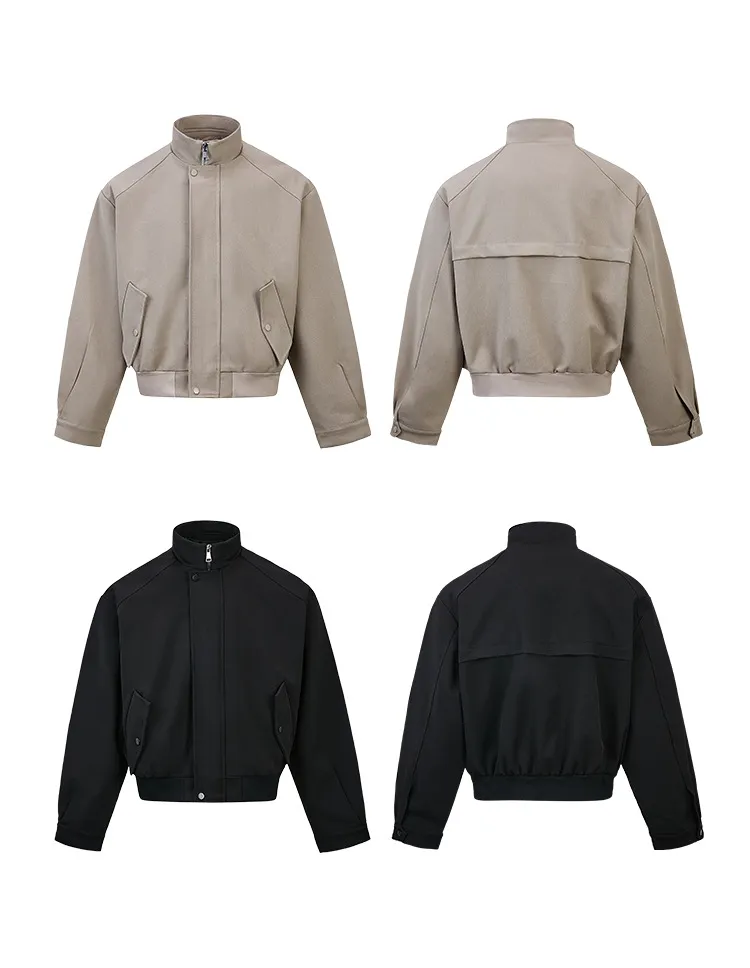 Thick Denim Jacket with Ragged Back Collar for Casual Wear from Dhgate ...