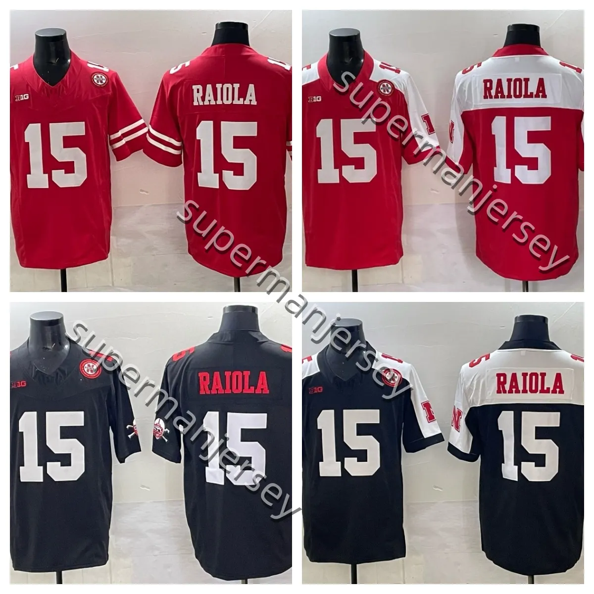 Nebraska Cornhuskers American Football Shirts Featuring Dylan Raiola ...