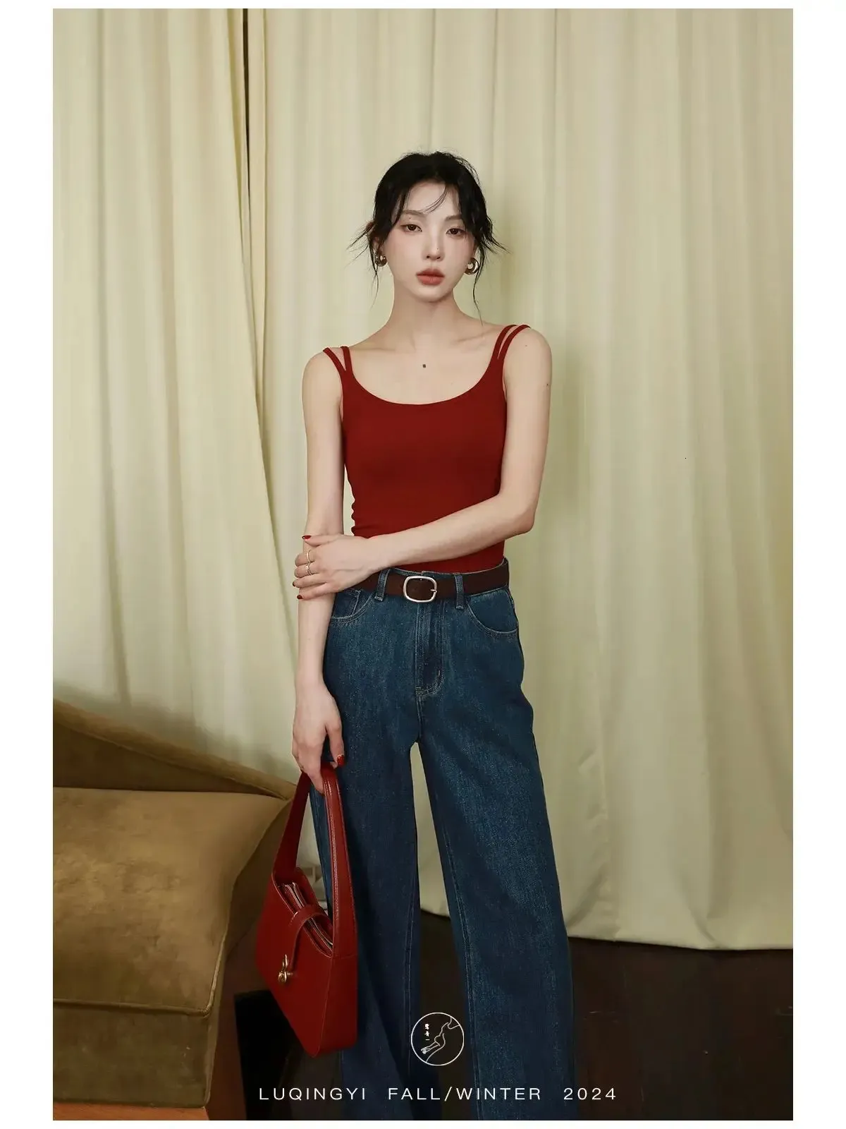 Fashion Suede Cowhide Women's Belt, Genuine Leather, 28cm Wide, Metal ...