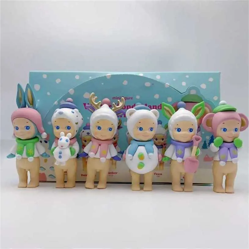 NMINISO Winter Wonderland Angel Miniso Blind Box Princess Mini Anime ...