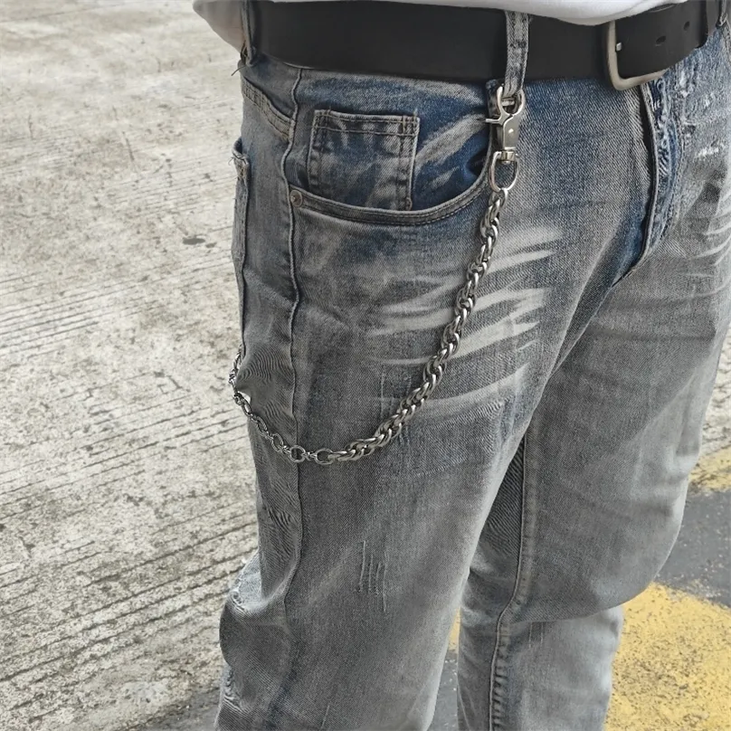 Model Stainless Steel Snake Chain Keychain For Pants Stylish Waist ...