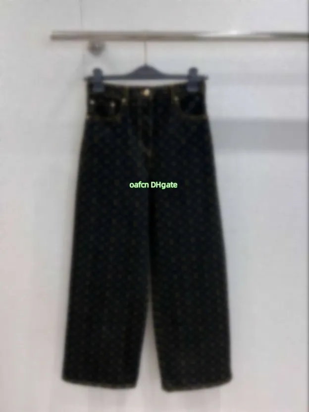Designer Denim Pants For Women Luxury Embroidered... From Oafcn, $79.4 ...