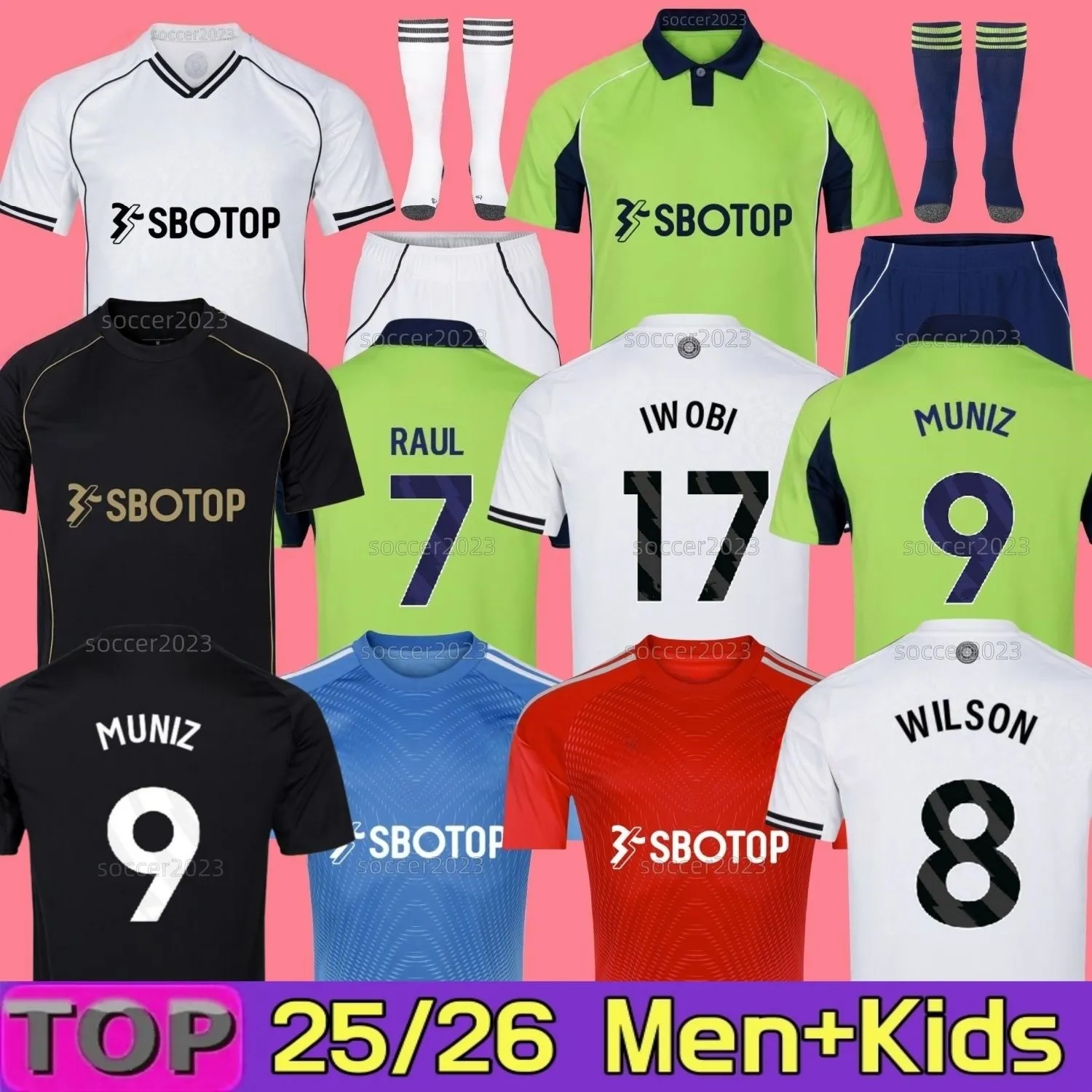 MUNIZ Smith Rowe Fulham Soccer Jerseys 2025 2026 ... From ...