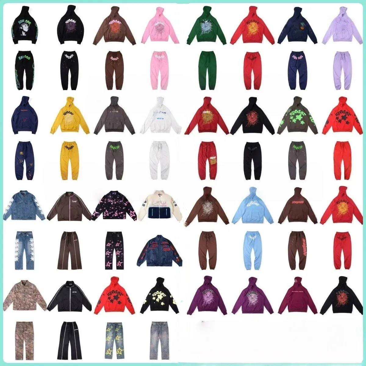 Designer Mens Tracksuits Loose Casual Zip Hoodie &... From Lucycloth ...