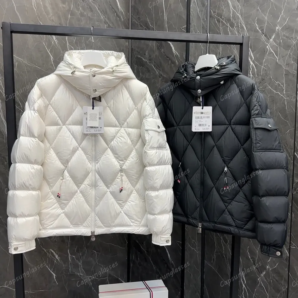 Mens Famous Designer Puffer Jacket Men Women Luxury Casual Diamond ...