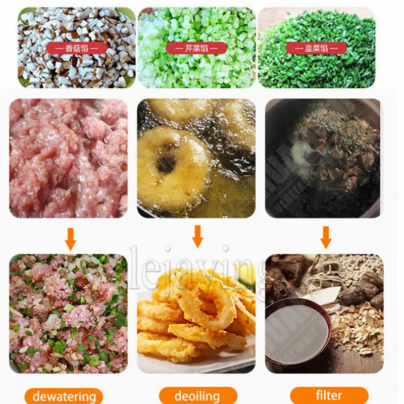 Spin Drying Machinery: Centrifugal Dewatering Machine for French Fries ...