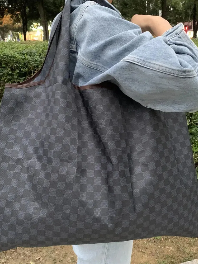 Eco-Friendly Reusable Folding Tote Bag Compact Shoulder Handbag for ...