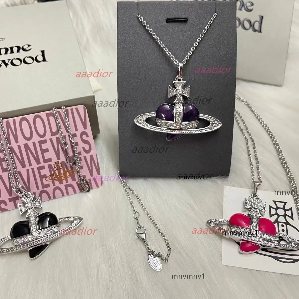 Pendant Necklace Black Pearl Heart Cluster Slide Design 16.9 in Snake ...