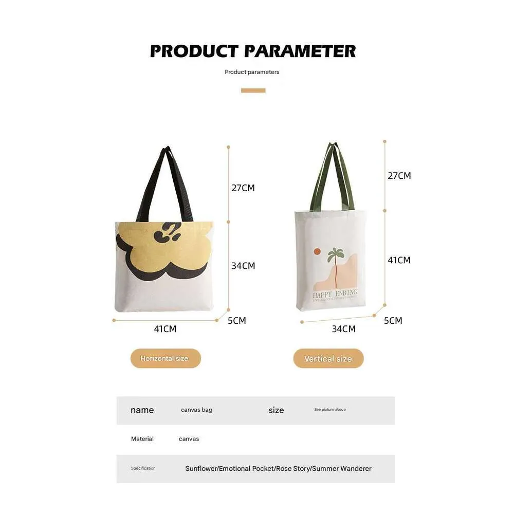 Bag For Women, Large Capacity Trendy Canvas Tote Shoulder Crossbody ...