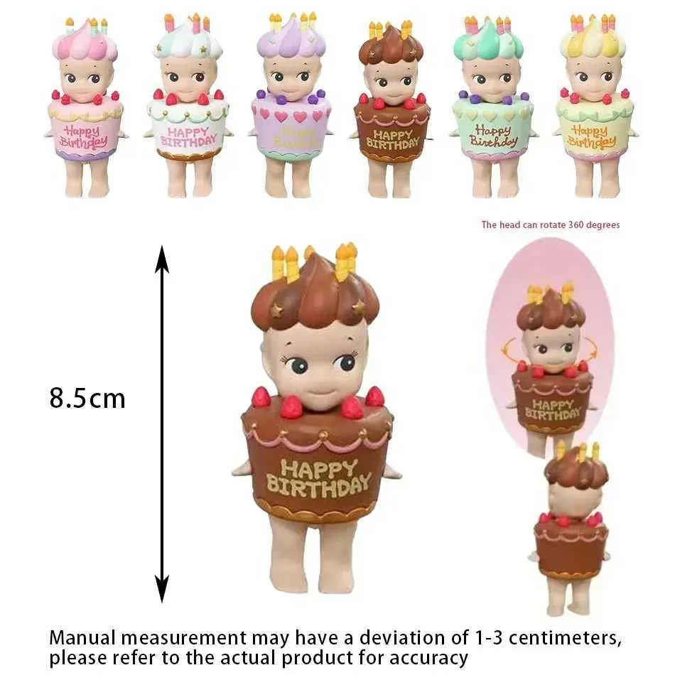 New Angel Birthday Cake Series Blind Box: Cute Hippers Gift Series Doll ...