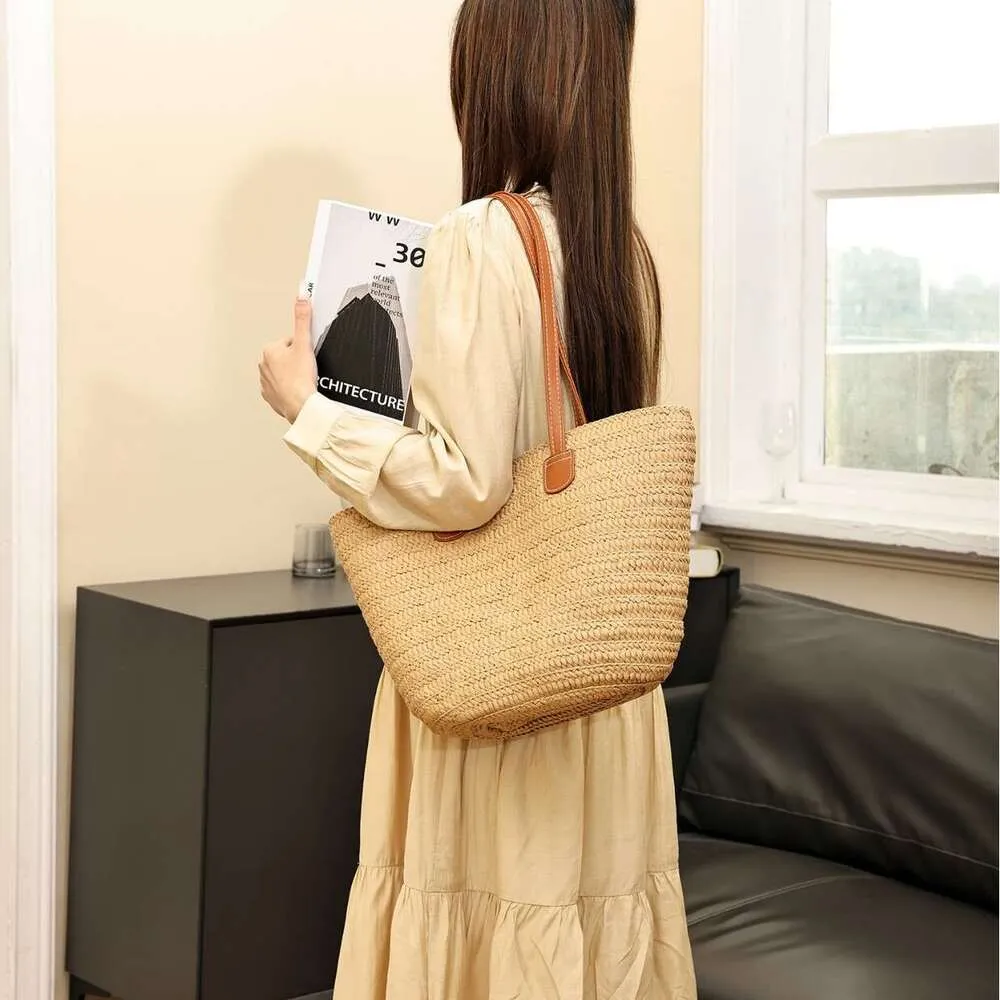 New Women's 2025 Summer Simple Elegant Versatile Large Capacity ...