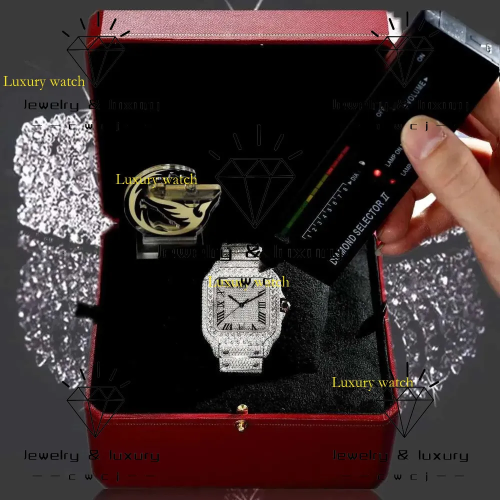 VVV Moissanite Watch For Men Customized Hip Hop... From Cwcj, $82.08 ...
