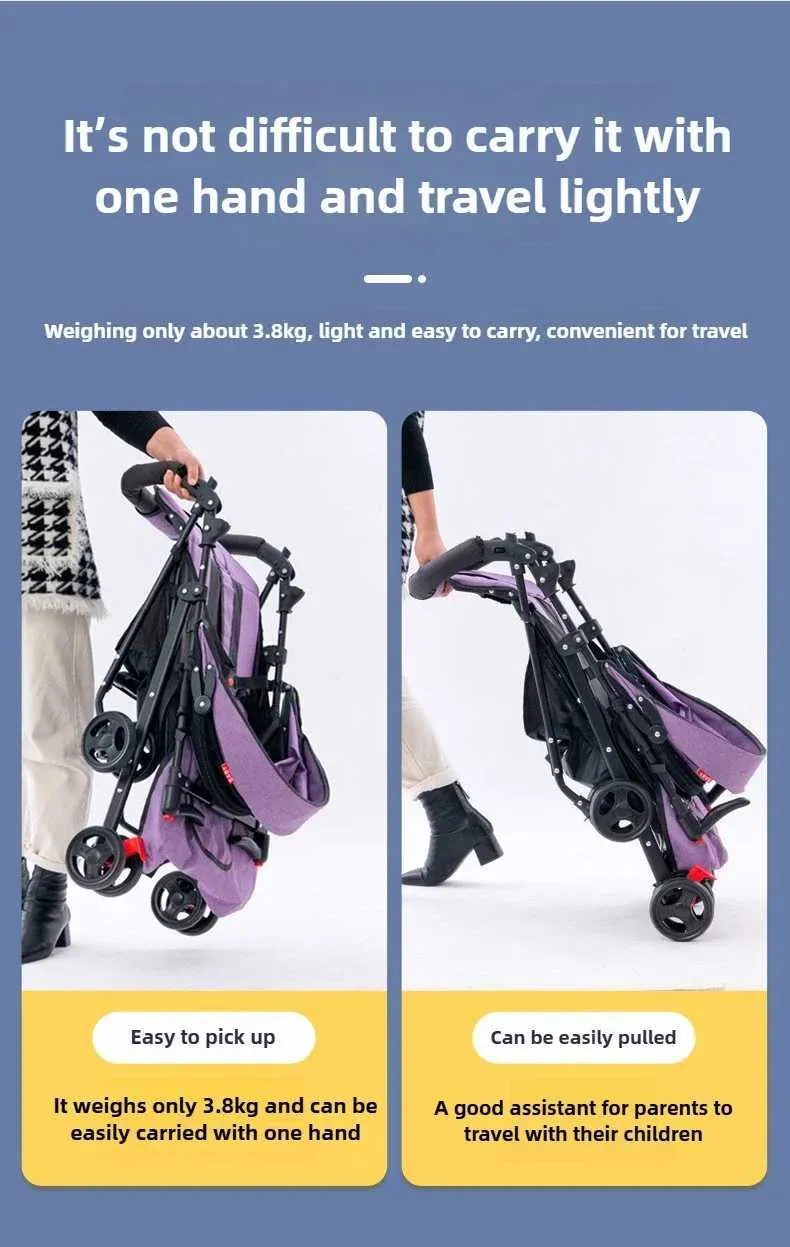 Baby Stroller: Ultralight, Portable, Simple Folding BB Stroller - Can ...