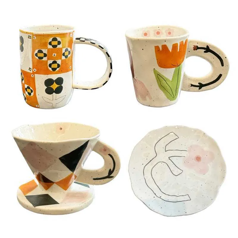 Ink Splash Art Ceramic Coffee Cups Hand Painted... From Uk_coventry, $7 ...