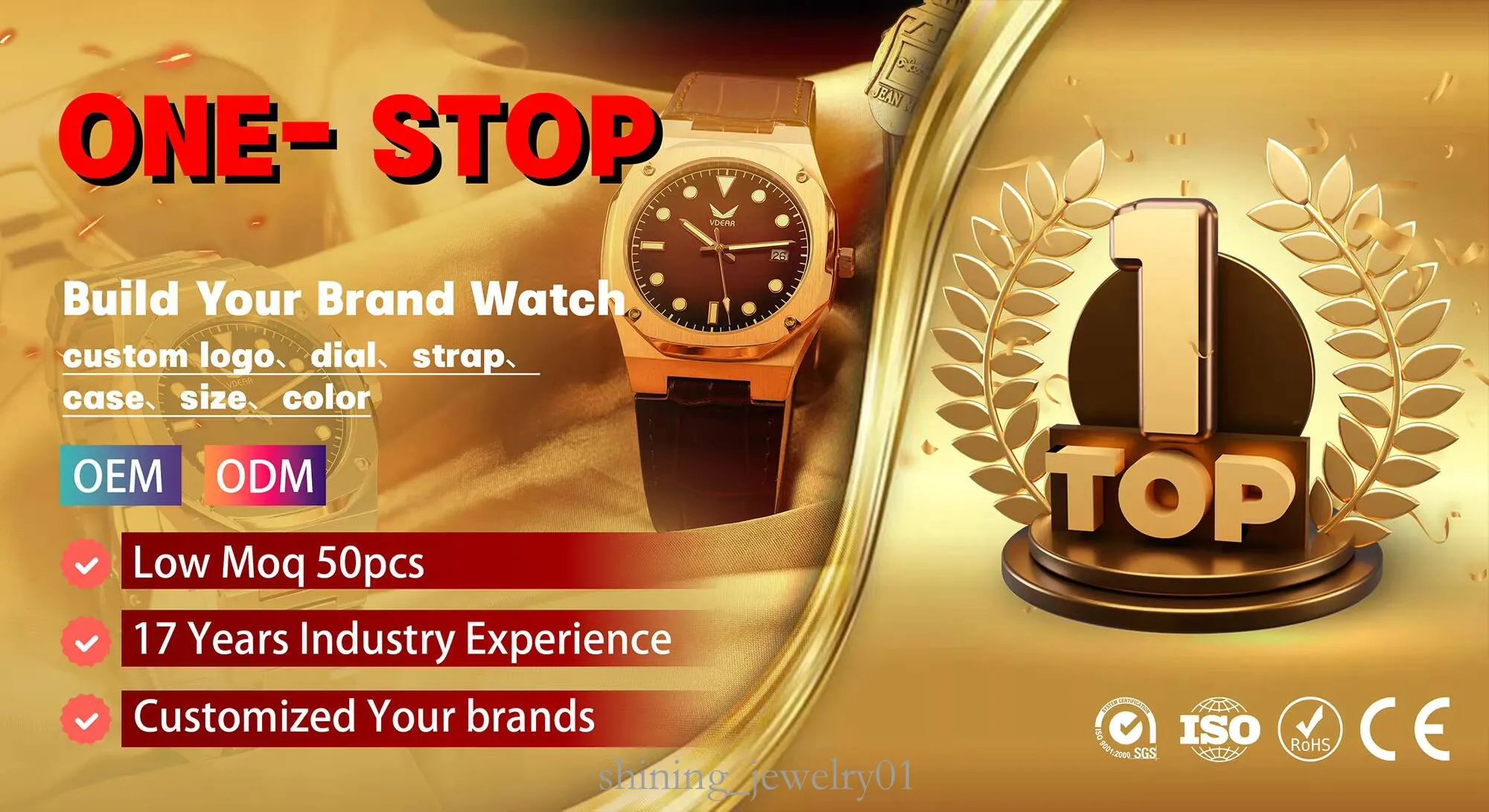 Minimalist Elegant Gold Ladies Watch with Leather Band, Waterproof ...