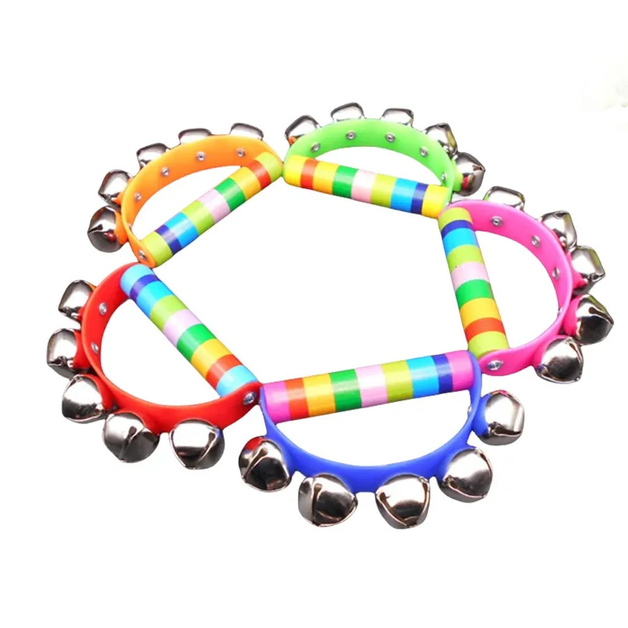 Half Round Metal Hand Ringing Bell Musical Education Toy for Kids from ...
