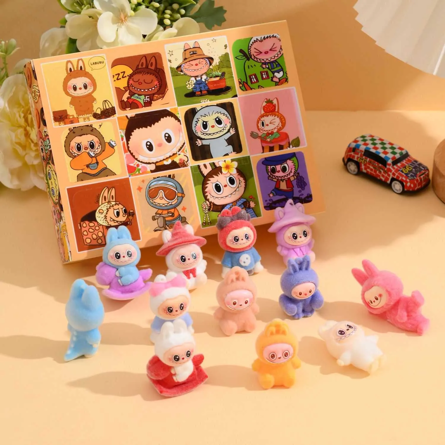 Labubu Nezha Blind Box Trendy Celebrity Mochi Toys For Children's Stall ...