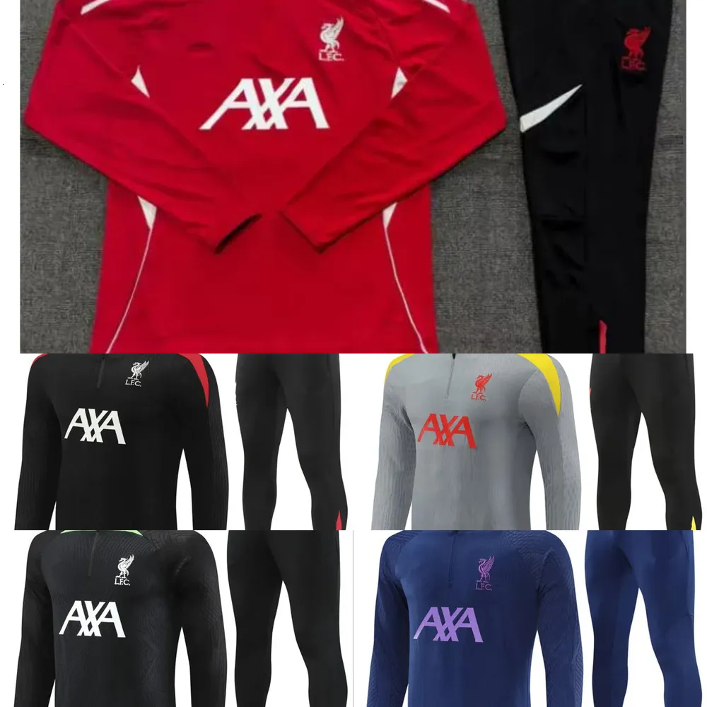 Liv Espooll Salah Darwin Nunez Soccer Training Tracksuit Men And Kids ...