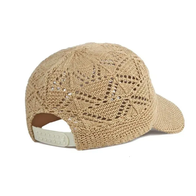 Summer Polyester Solid Baseball Cap Adjustable Outdoor Hats for Men and ...