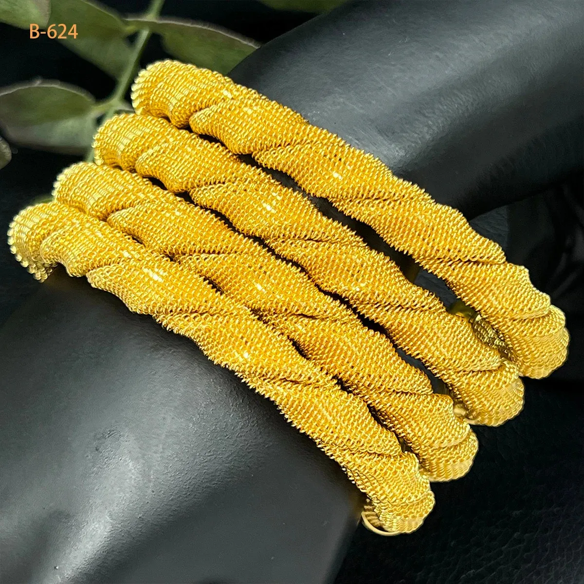 ANIID Dubai Gold Color Cuff Bangles For Women, Arabic Charm Bracelet ...