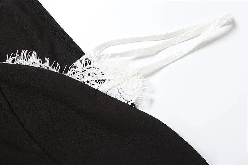 Harajuku Vintage Dark Women's Straps Irregular Mini Dress Gothic Cyber ...