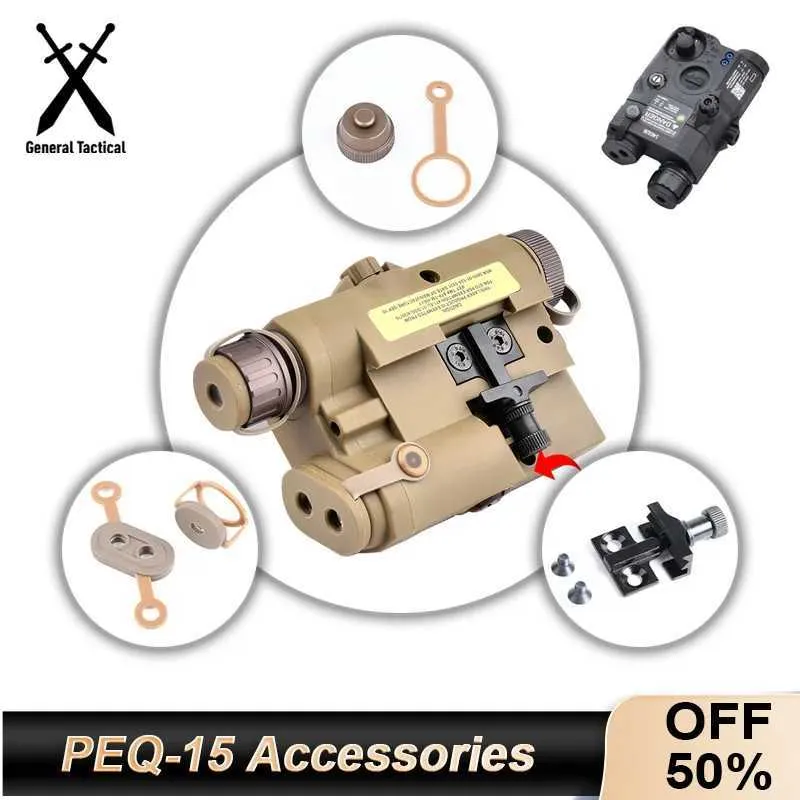 Tactical PEQ15 Laser Hunting Bridal Hair Accessories With Mount Base ...