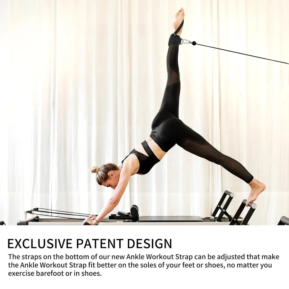 Ankle Straps for Cable Machine Attachment, Gym Ankle Cuff Kickback ...