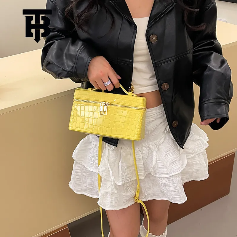 Stone Pattern Square Shoulder Bag Trendy Fashion Crossbody Handbag ...