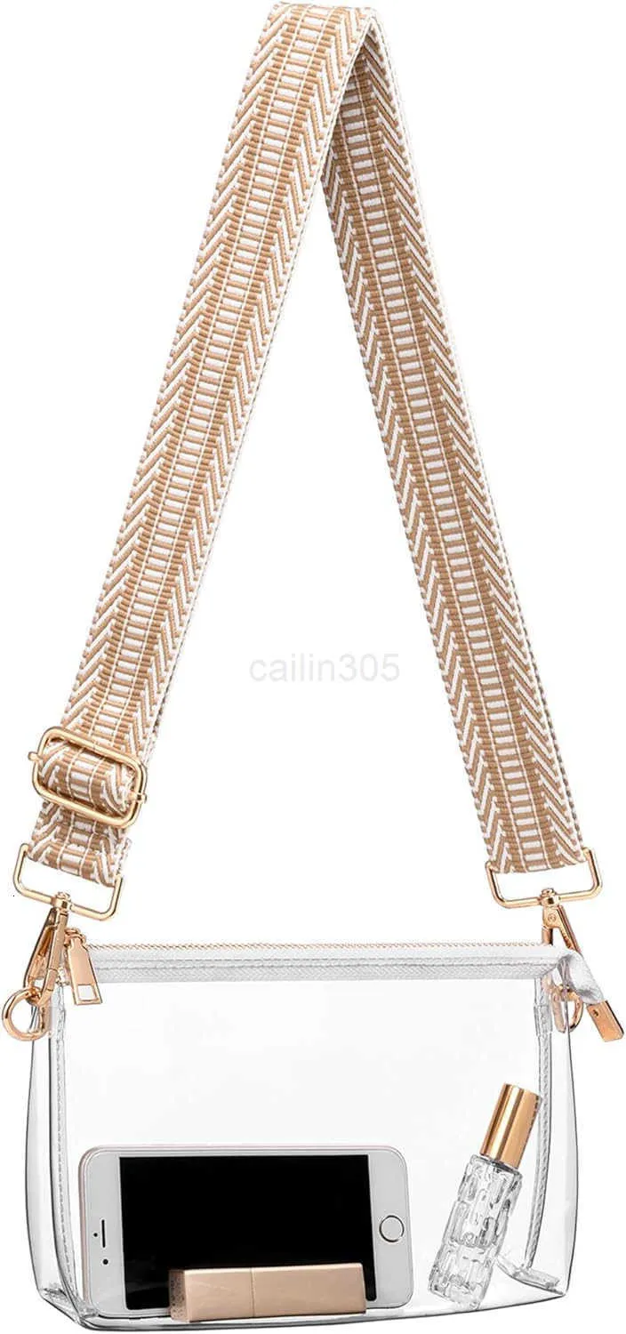 Women's Clear Stadium Crossbody Sling Purse For Women Perfect For ...