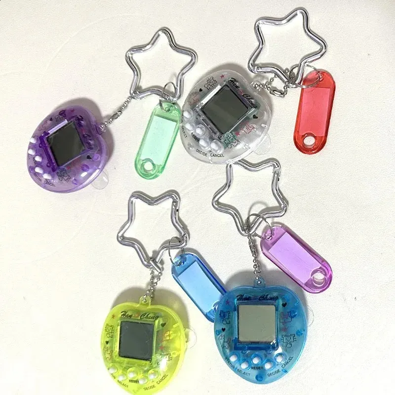 Korean Fashion Rainbow Game Console Bone Keychain Kawaii Harajuku Charm ...