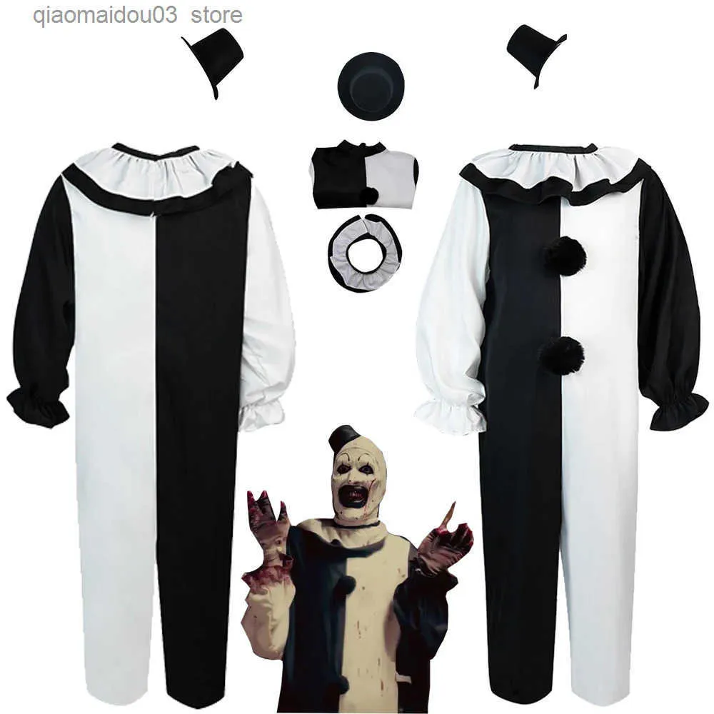 Art The Clown Cosplay Neiman Marcus Jumpsuits With Scarf And Hat ...