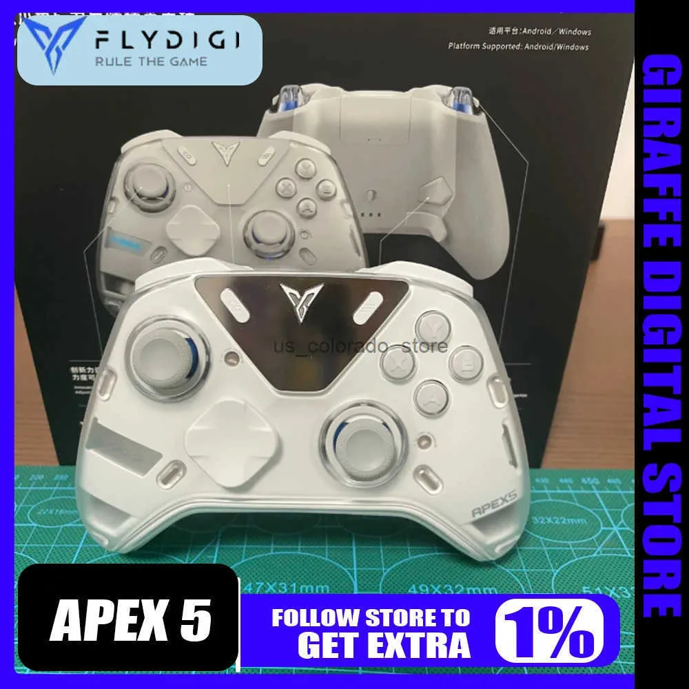 FlyDigi Apex 5 Elite Handle Gamepad: Force Feedback, Switch/Mobile/PC ...