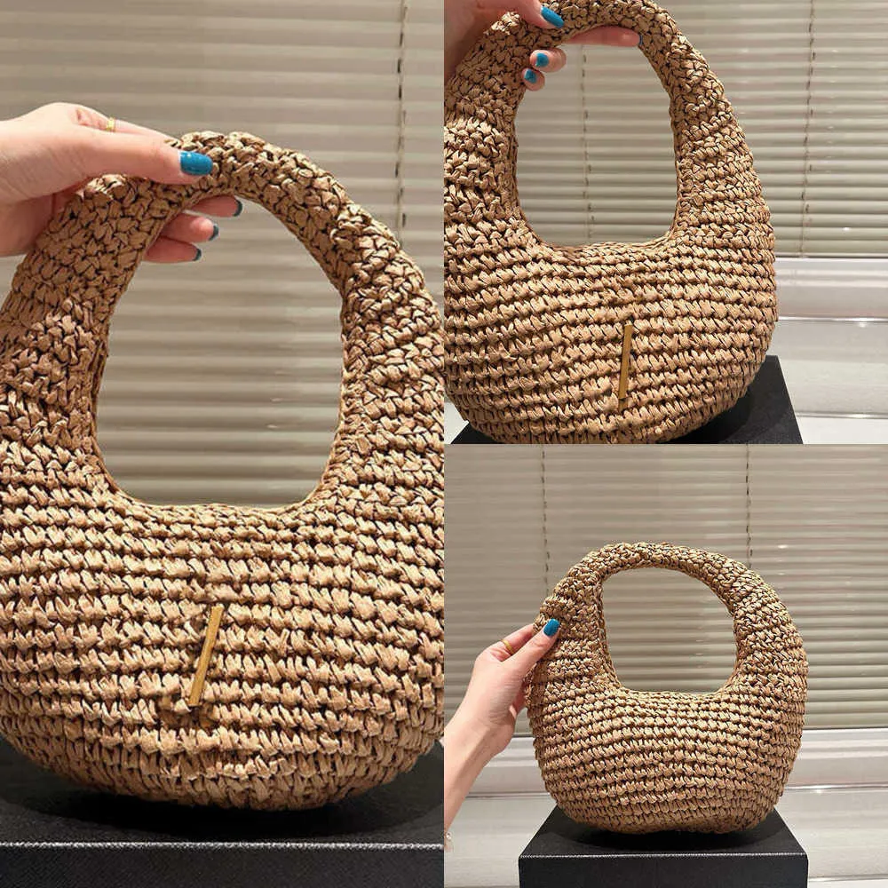 Designer Straw Straw Beach Tote Luxury Beach Clutch Handbag For Women ...