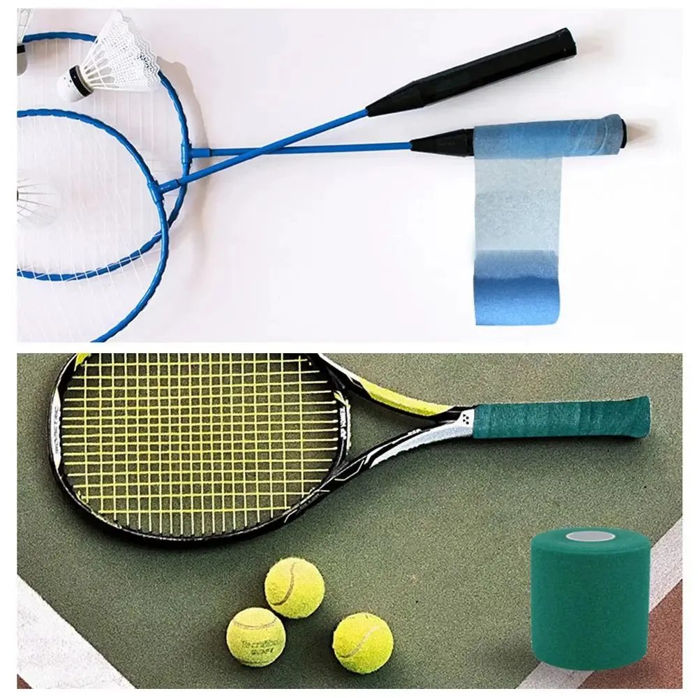 Soft PU Sponge Tennis Badminton Racket Overgrip Shock-Absorbing Handle ...