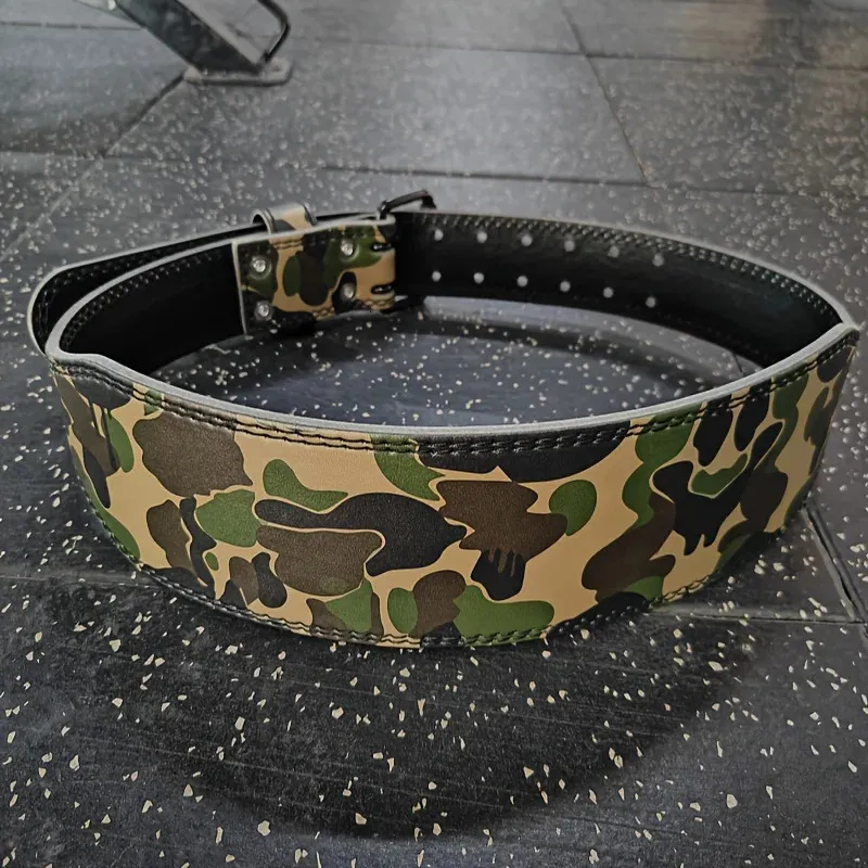Adjustable PU Weightlifting Belt with Waist Pad for Adult Gym Fitness ...