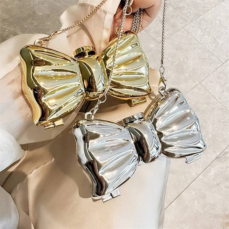 Mini Evening Bag Metal Purse Crossbody Handbag for Girls, Kids, and ...